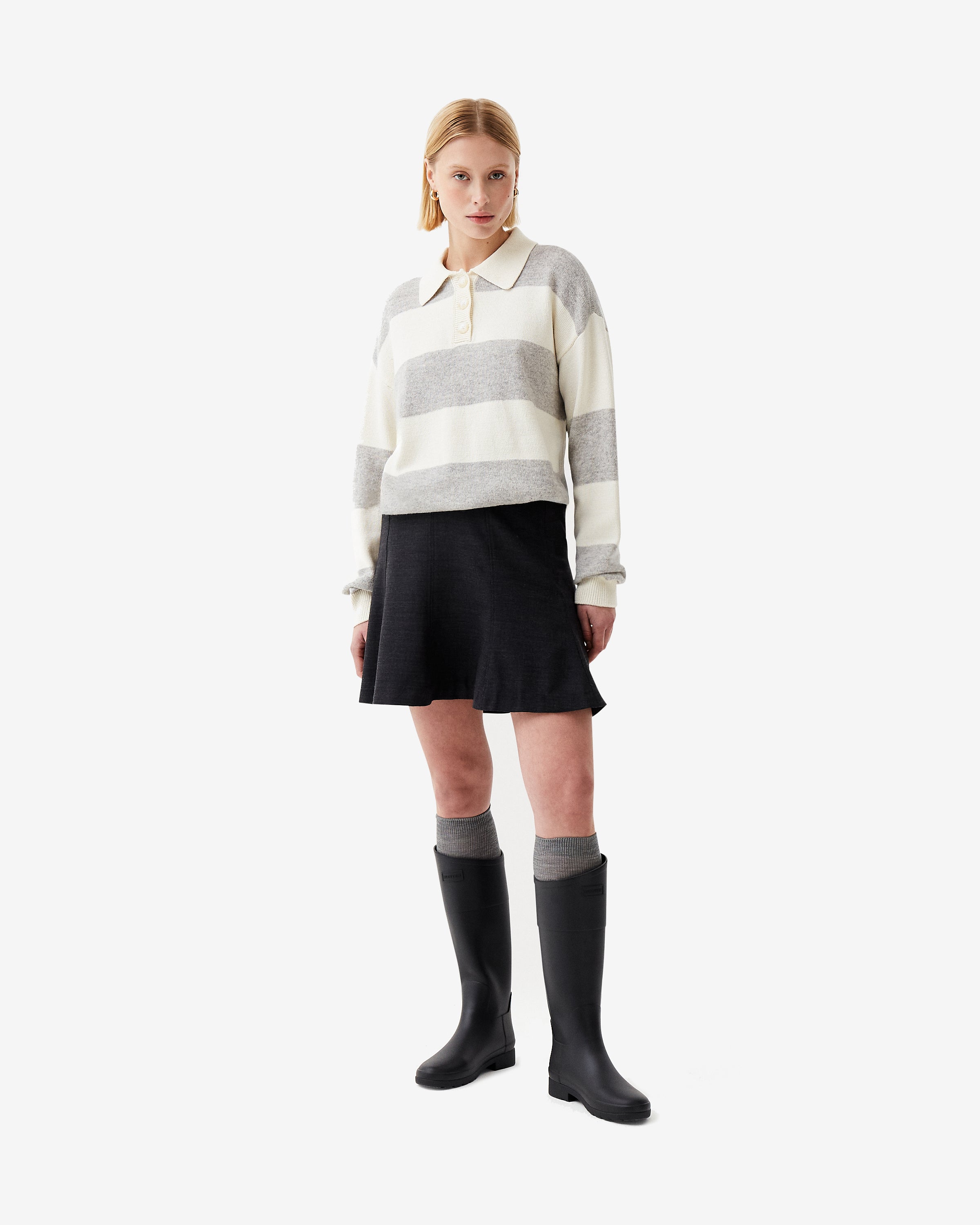 BRANDY RUGBY KNIT – Hunter Boots UK
