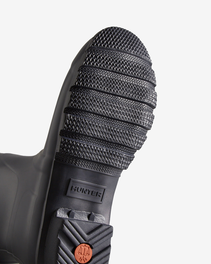 Women's Navy Original Short Wellington Boot – Hunter Boots UK