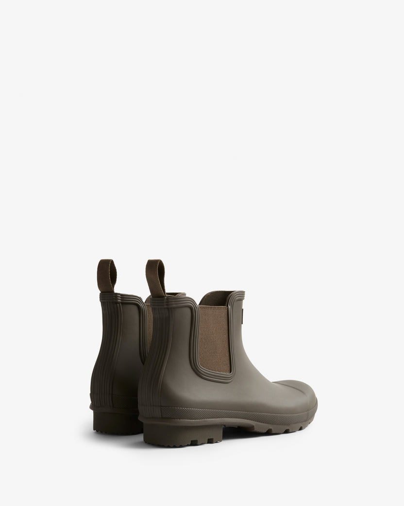 Men's Chocolate Brown Original Chelsea Boot – Hunter Boots UK